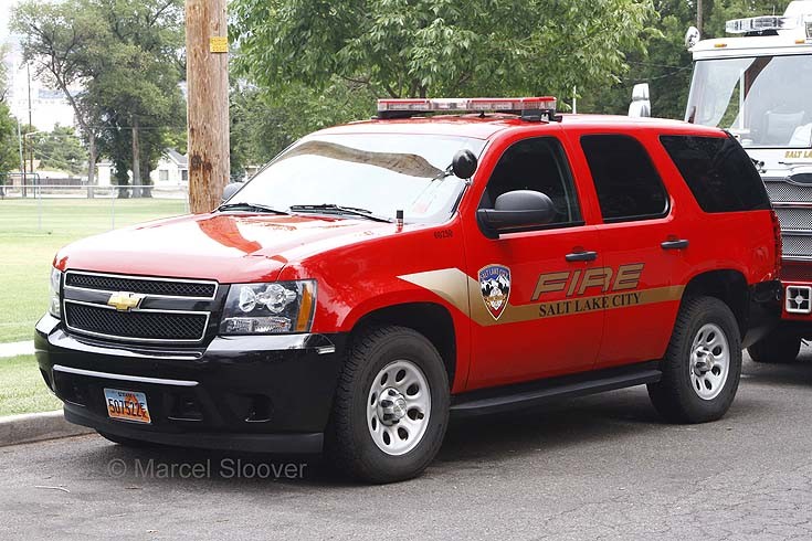 Fire Engines Photos - Salt Lake City Fire department Chevrolet