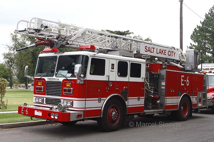 SLC Fire dept Seagrave Quint