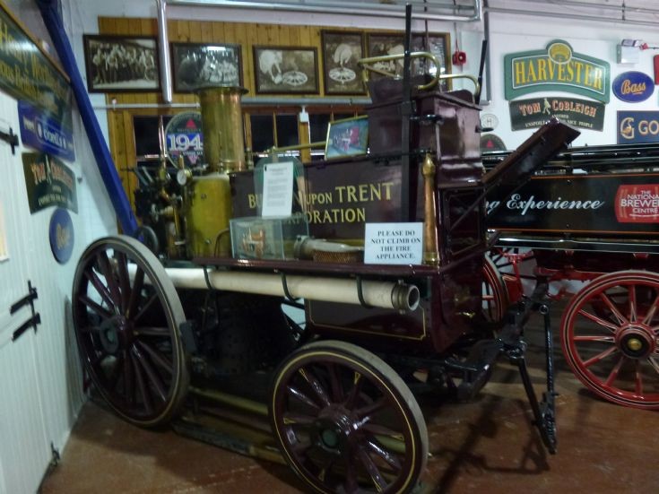 Fire Engines Photos - Steam powered brewery engine