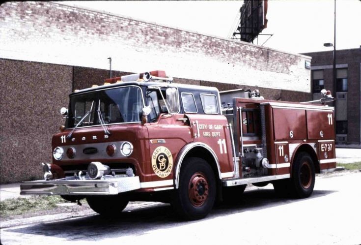 Fire Engines Photos - Gary, Indiana Ford