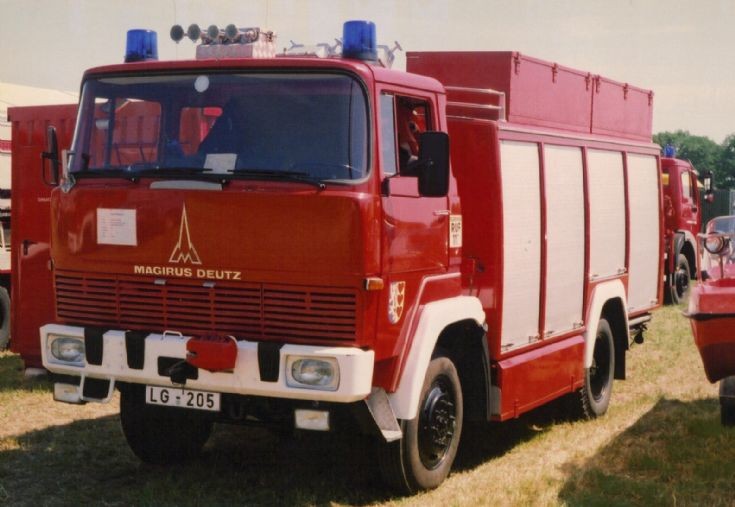 Fire Engines Photos - Magirus RW2 (LG-205) Landkreis Luneburg