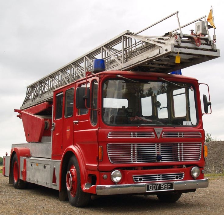 Fire Engines Photos - Hastings AEC Merryweather TL GDY99F
