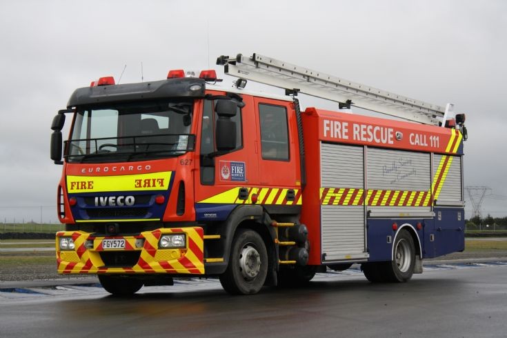 Fire Engines Photos - New Zealand Iveco FGY572 Ashburton