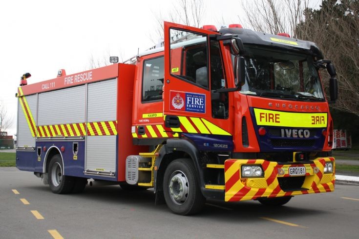 Fire Engines Photos - New Zealand Iveco GRQ181
