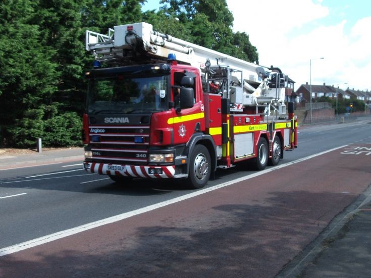 Fire Engines Photos - KF&RS Scania ALP GK53GLF