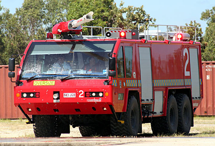 Fire Engines Photos - Gold Coast Airport Queensland Australia