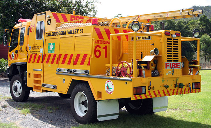 Fire Engines Photos - Tullebudgera Valley, Gold Coast, Australia