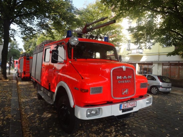 Fire Engines Photos - MAN Pumper - Berlin