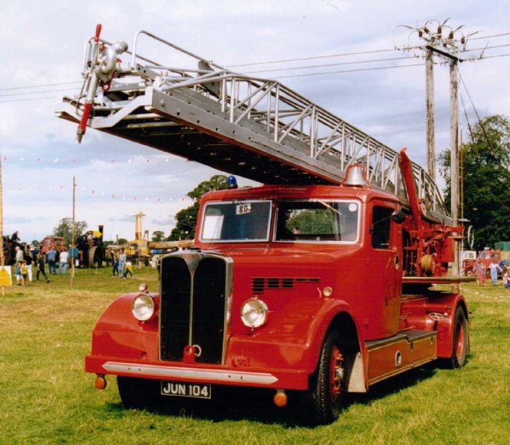 Fire Engines Photos - 1953 AEC Merryweather (JUN 104)
