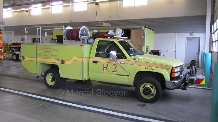 Fire Engines Photos - Salt Lake Airport R 2