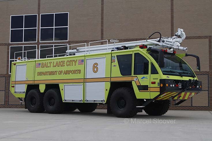 Salt Lake City Airport crash tender 6