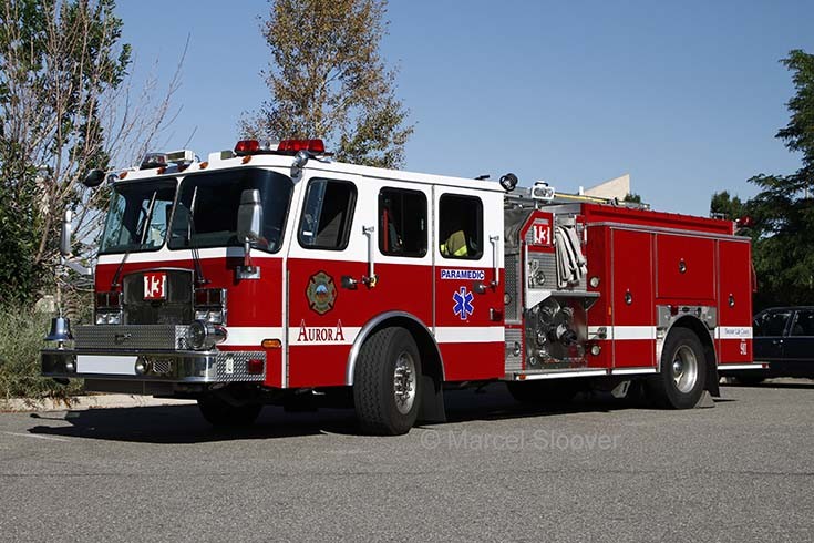 Fire Engines Photos - Aurora Fire Dept., Colorado