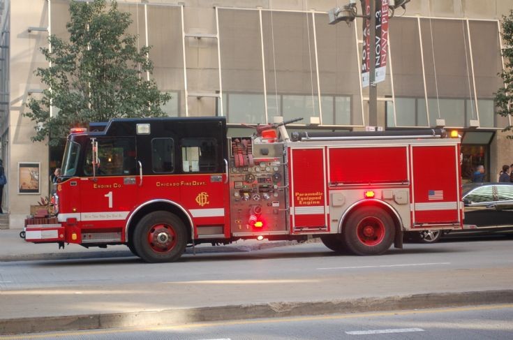 Fire Engines Photos - Engine Co 1, Michigan Ave, Chicago