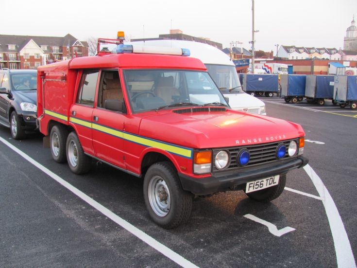 Fire Engines Photos - Range Rover