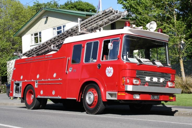 Fire Engines Photos - New Zealand ERF
