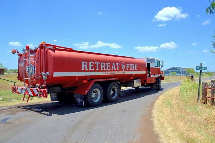 Fire Engines Photos - Retreat Super Tanker