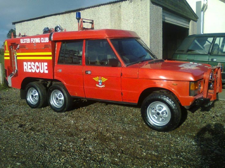 Fire Engines Photos - Ex royal navy 34 RN 53 6x6 carmichael range rover