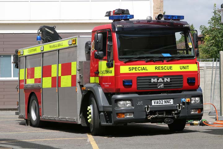 Fire Engines Photos - Cheltenham Special Rescue Unit