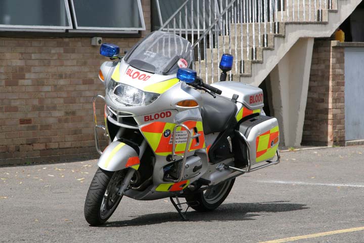 Fire Engines Photos - Cheltenham BMW motorcycle