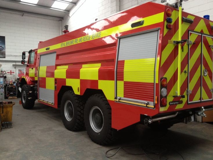 Fire Engines Photos - MB Zetros 6x6