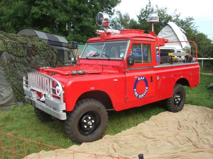 Fire Engines Photos - RAF Land Rover