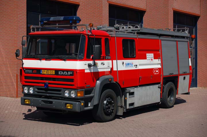 Fire Engines Photos - Brandweer Rotterdam DAF 2700