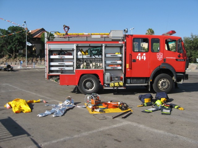 Fire Engines Photos - fire truck from israel