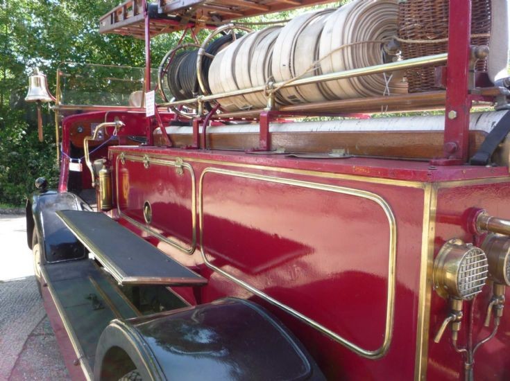 Fire Engines Photos - Frogmore Paper Mill 1938 Dennis Ace