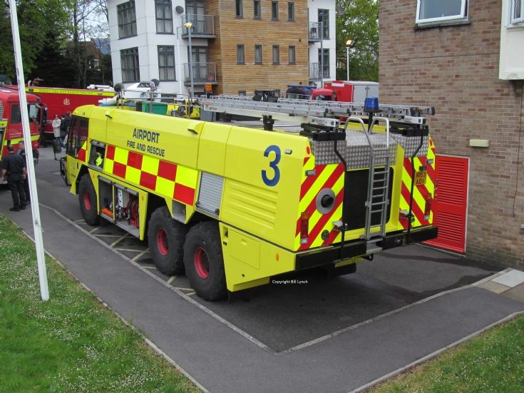 Fire Engines Photos - New arrival at Bournemouth International Airport