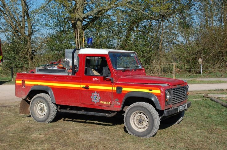 Surrey Fire & Rescue Service Land Rover