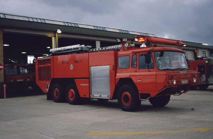 Fire Engines Photos - Royal Navy Scammell / Carmichael Mk12 93 RN 92