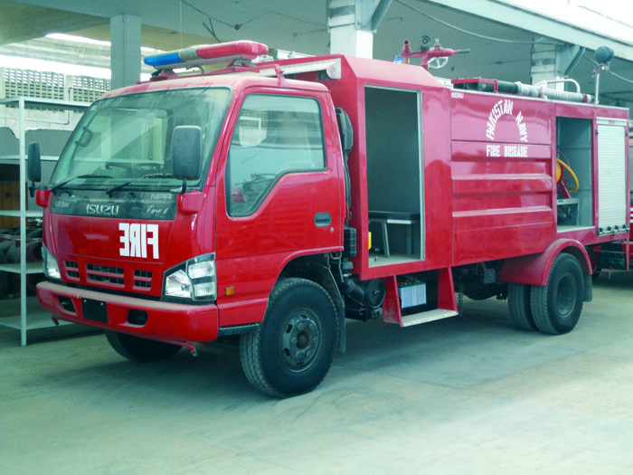 Fire Engines Photos - Meraj Limited - Navy Fire Vehicle