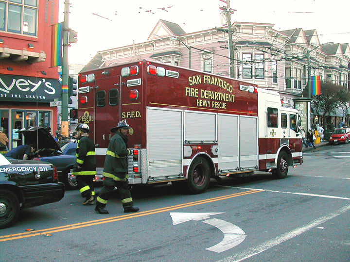 Fire Engines Photos - SFFD Rescue-2 -- 2006 American LaFrance