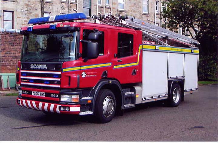 Fire Engines Photos - Strathclyde Rp Y546 TNS