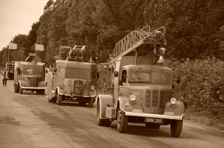 Fire Engines Photos - AFS in action