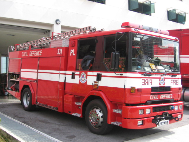 Fire Engines Photos - SCDF PL Dennis Singapore