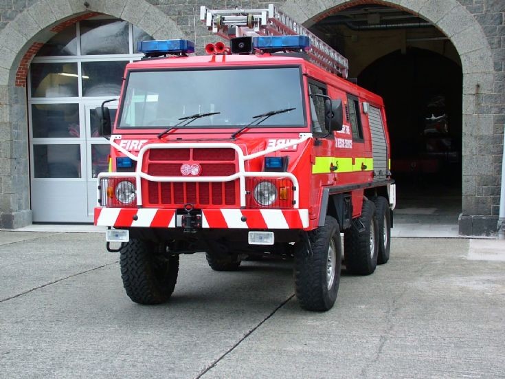 Fire Engines Photos - Pinzgauer 6x4.