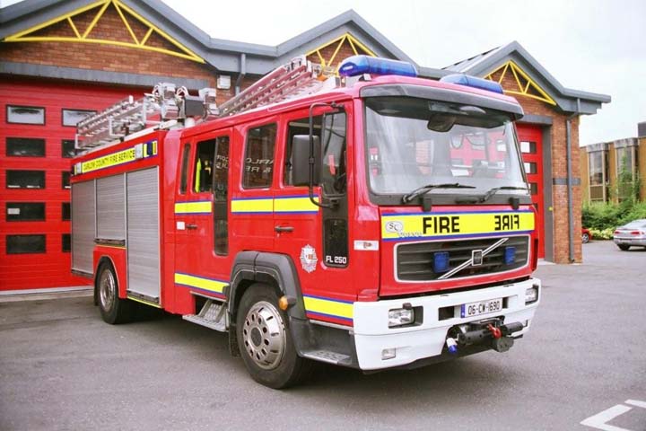 Carlow County Fire Service Volvo Rescue pump