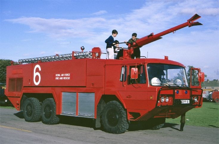 Fire Engines Photos - Wroughton RAF Carmichael Mk 11 MFV