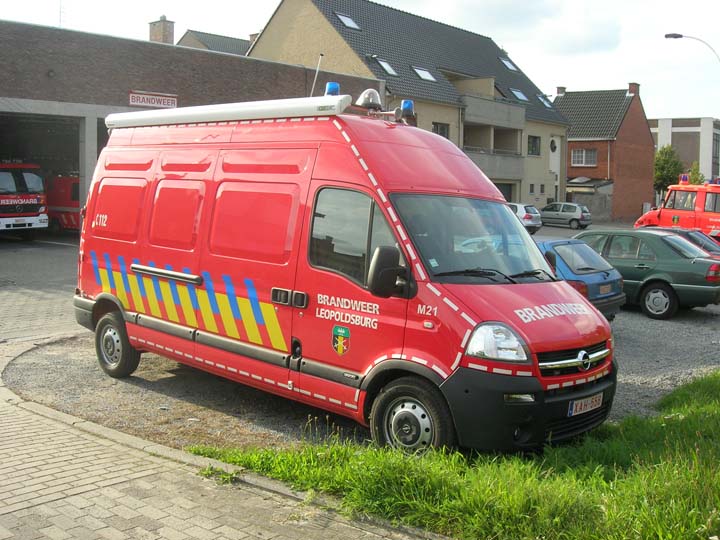 Brandweer Leopoldsburg Belgium Opel