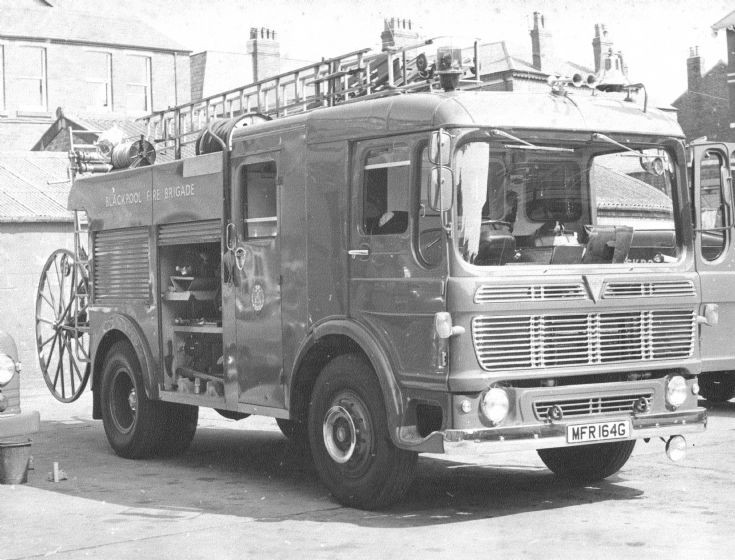 Fire Engines Photos - 1968 AEC/HCB PE, Blackpool CB FB