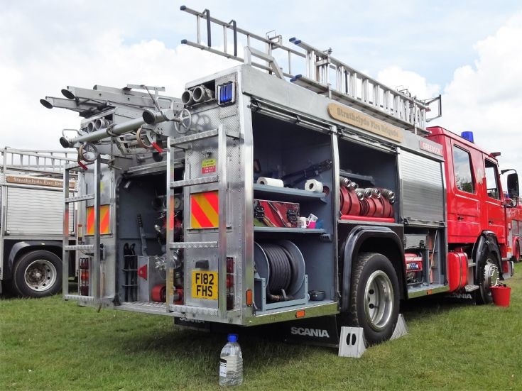 Fire Engines Photos - Scania 82M-210 Angloco F182 FHS Strathclyde