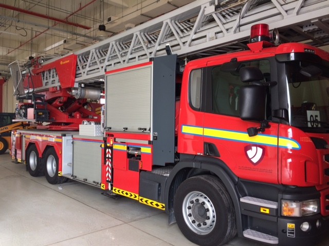 Fire Engines Photos - Rosenbauer/Scania TL Qatar