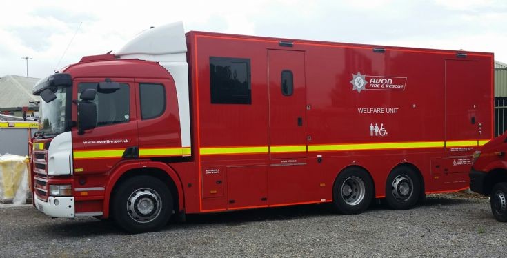 Fire Engines Photos - Avon recycling