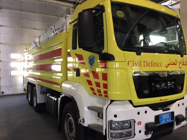 Foam Unit Qatar Civil Defence HQ Doha