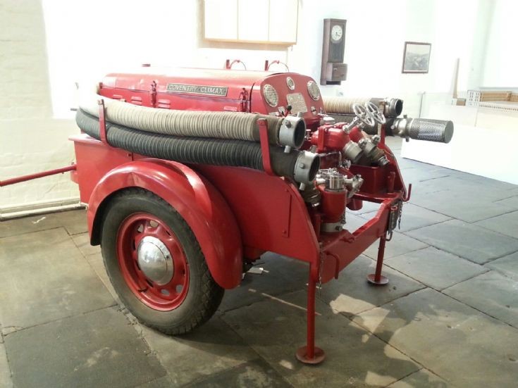 Fire Engines Photos - Coventry Climax Fire Pump