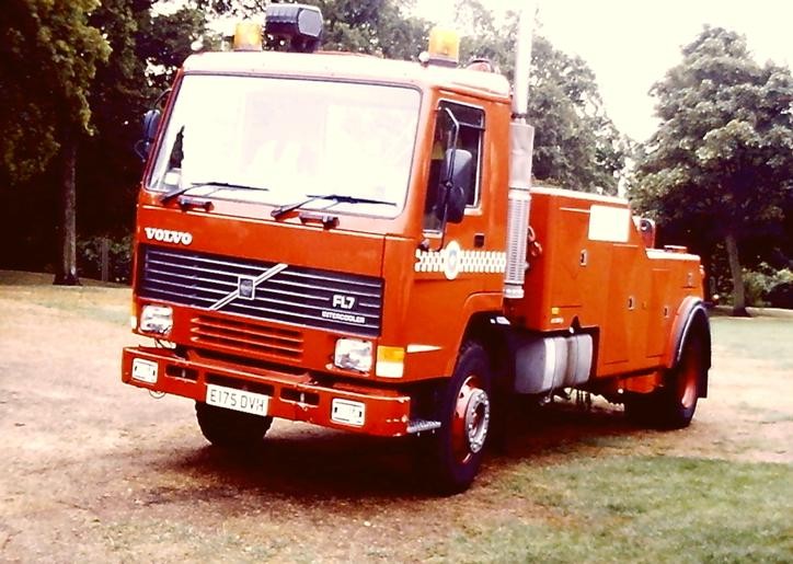 Volvo FL7/Safrec/ Bro Wrecker RecV W Yorks E175DVH