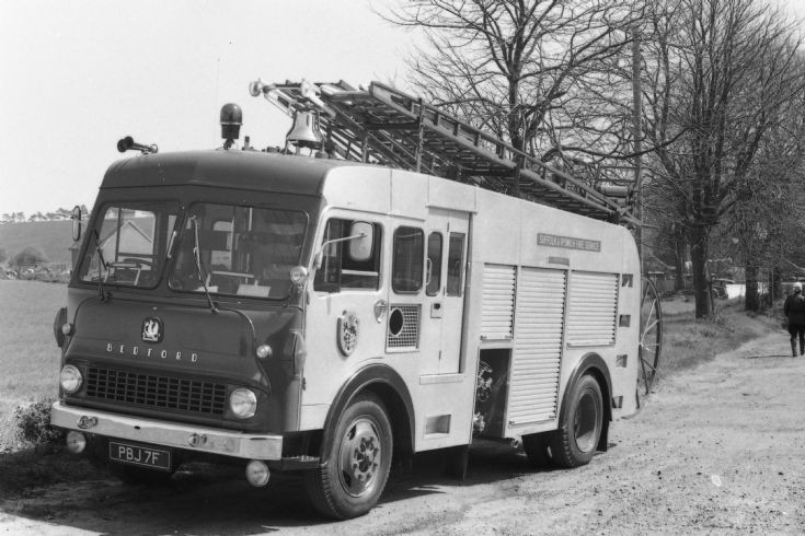 Fire Engines Photos - Suffolk & Ipswich FS WrE Aldeburgh (1971)