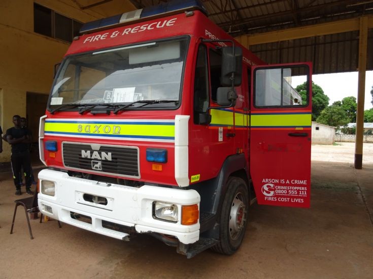 Fire Engines Photos - MAN - SAXON GAMBIA