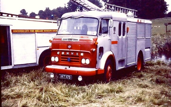 Fire Engines Photos - HKT117D Commer/HCB WrT Kent K2 type 1966
